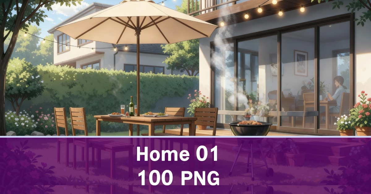 01 Anime Home - 100 4K Backgrounds | 2D Environments | Unity Asset Store
