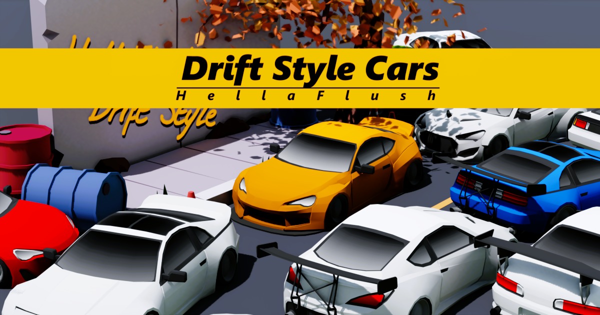 HellaFlush : DriftCarPACK_5 | 3D Vehicles | Unity Asset Store