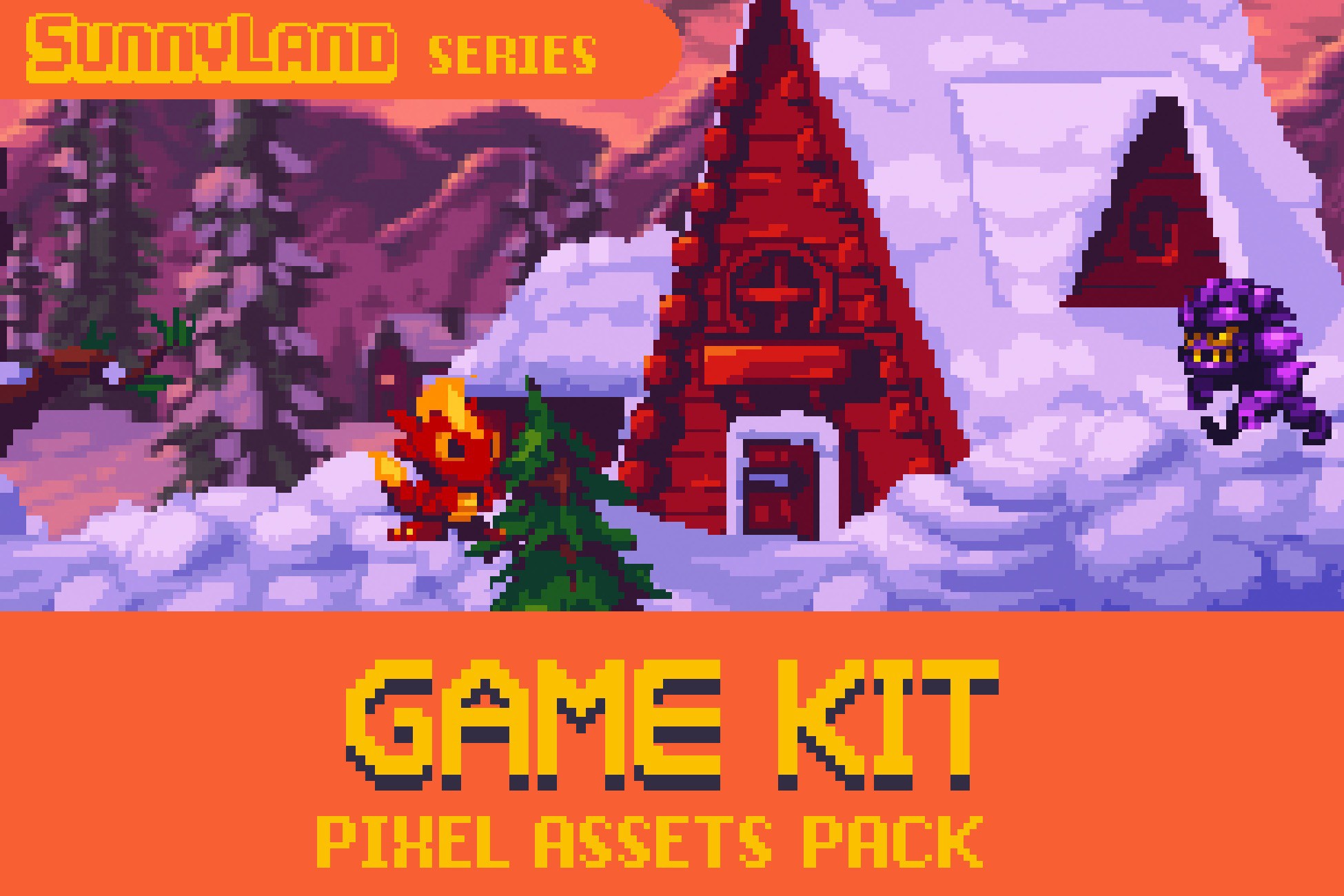 SunnyLand Winter Forest | 2D Characters | Unity Asset Store