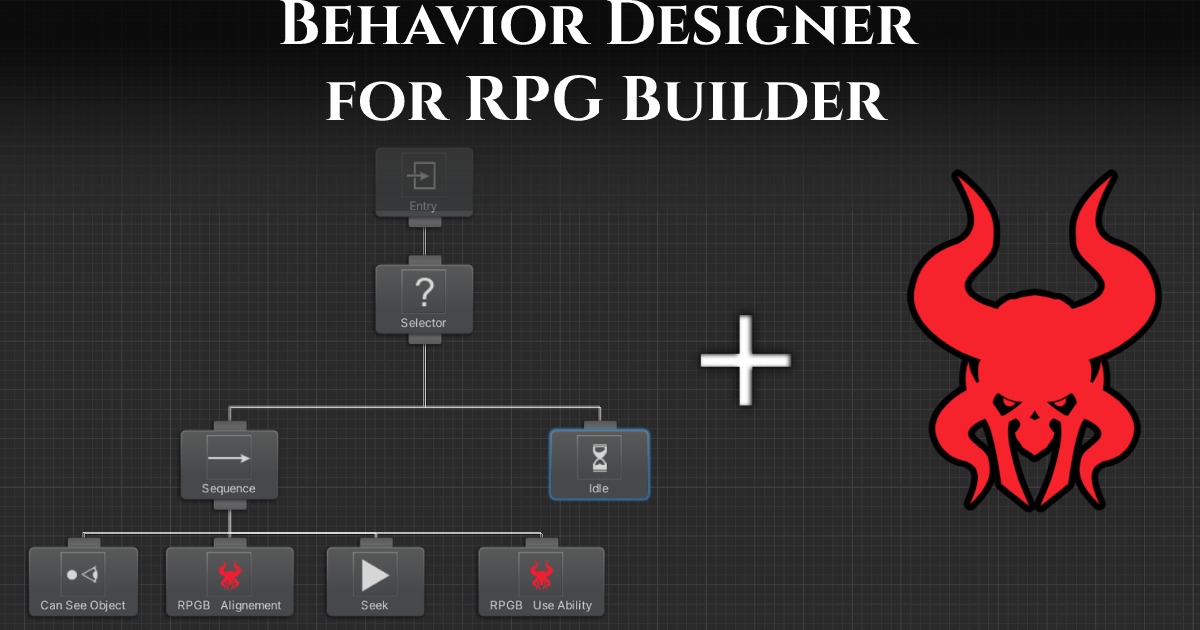 Behavior Designer for RPGB | Behavior AI | Unity Asset Store