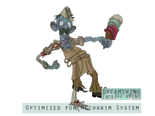 Animated 2D Character - I Scream Man | 2D Characters | Unity Asset Store