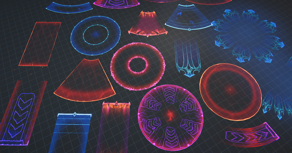 Procedural Spell Indicators VFX | Spells | Unity Asset Store