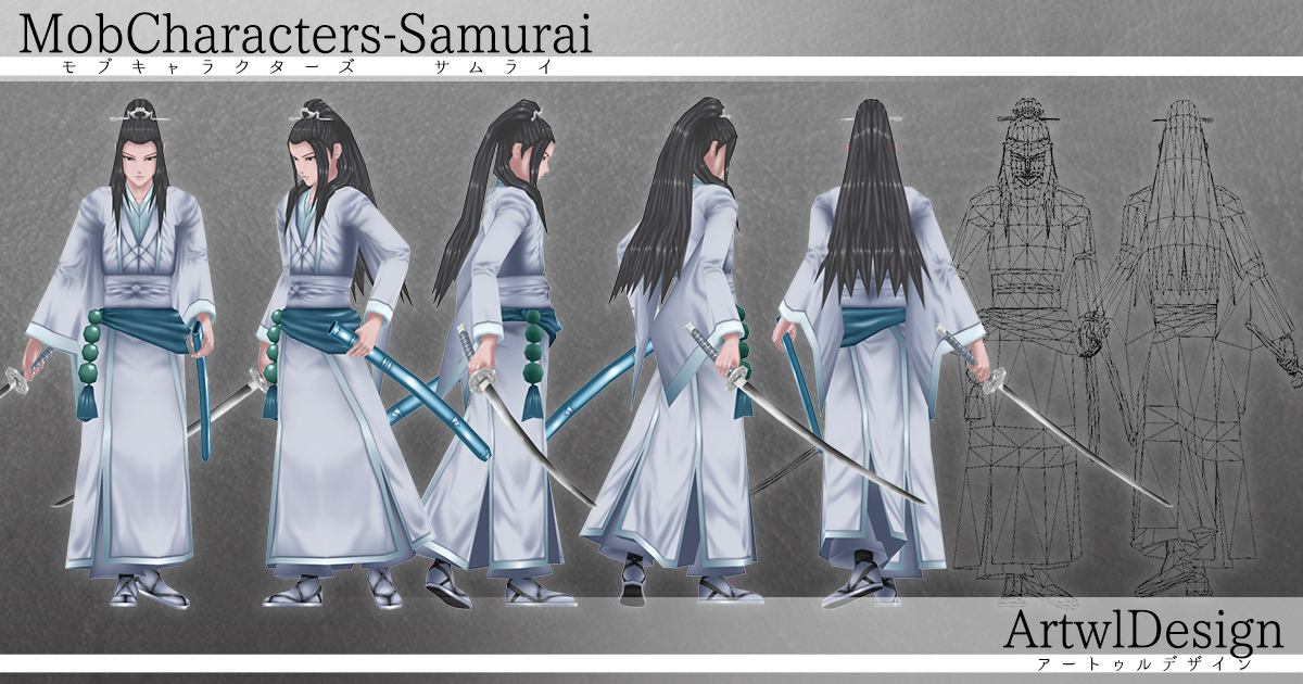 MobCharacters-Samurai | Characters | Unity Asset Store