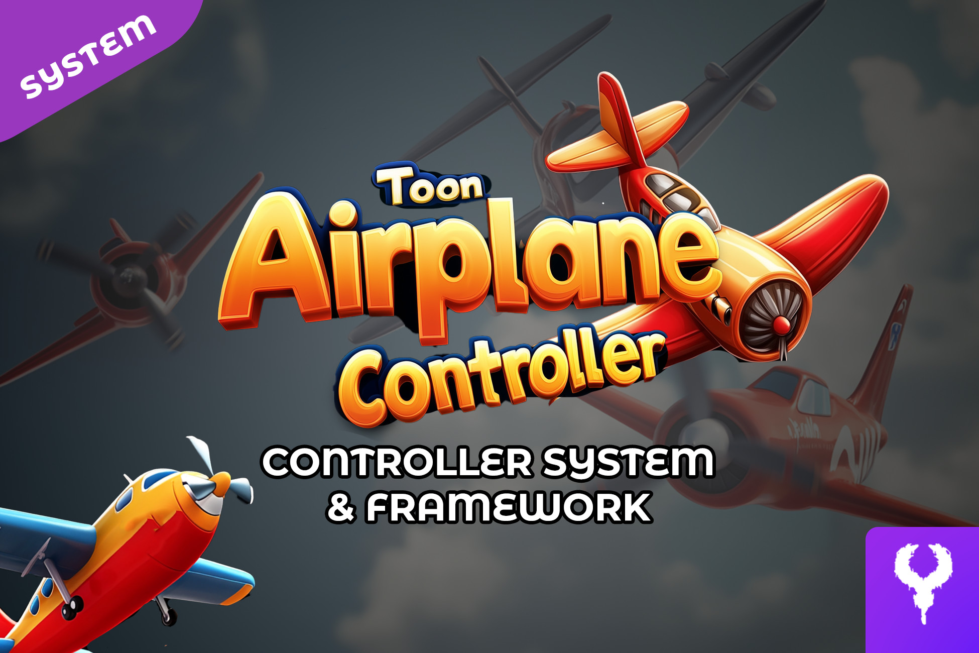 Toon Airplane Controller | System & Framework | 시스템 | Unity Asset Store