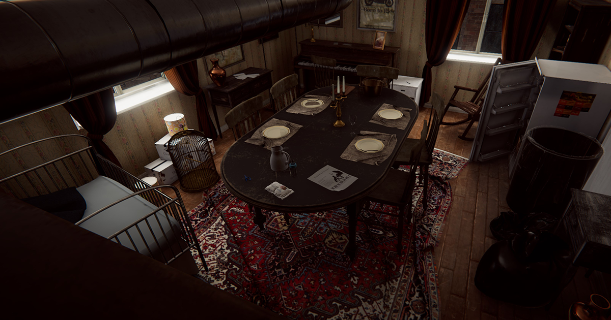 HQ Messy Dining Room | 3D Environments | Unity Asset Store