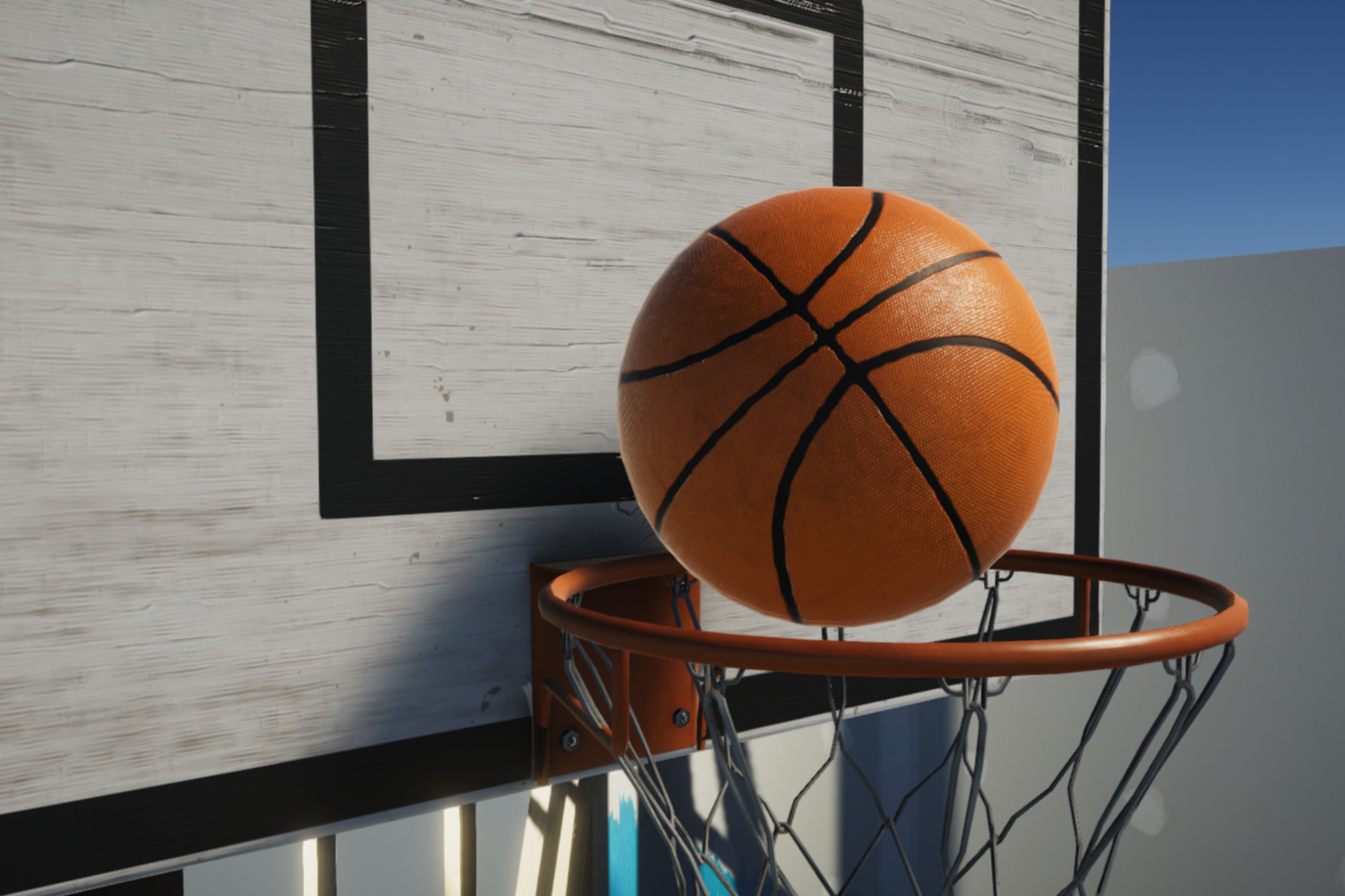 Basketball court // Gest | 3D Urban | Unity Asset Store