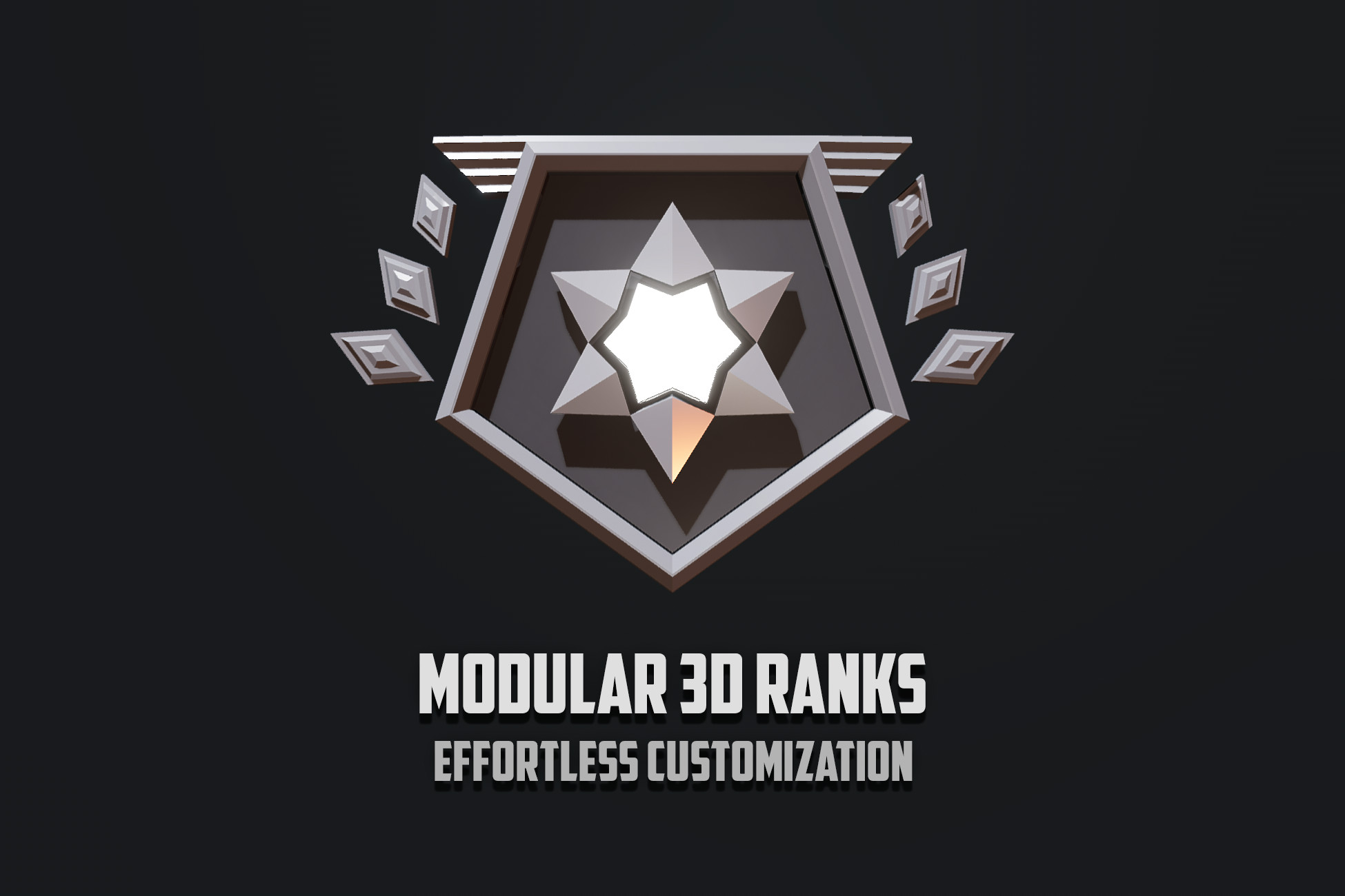 Modular 3D Ranks by Tiny Giant Studio