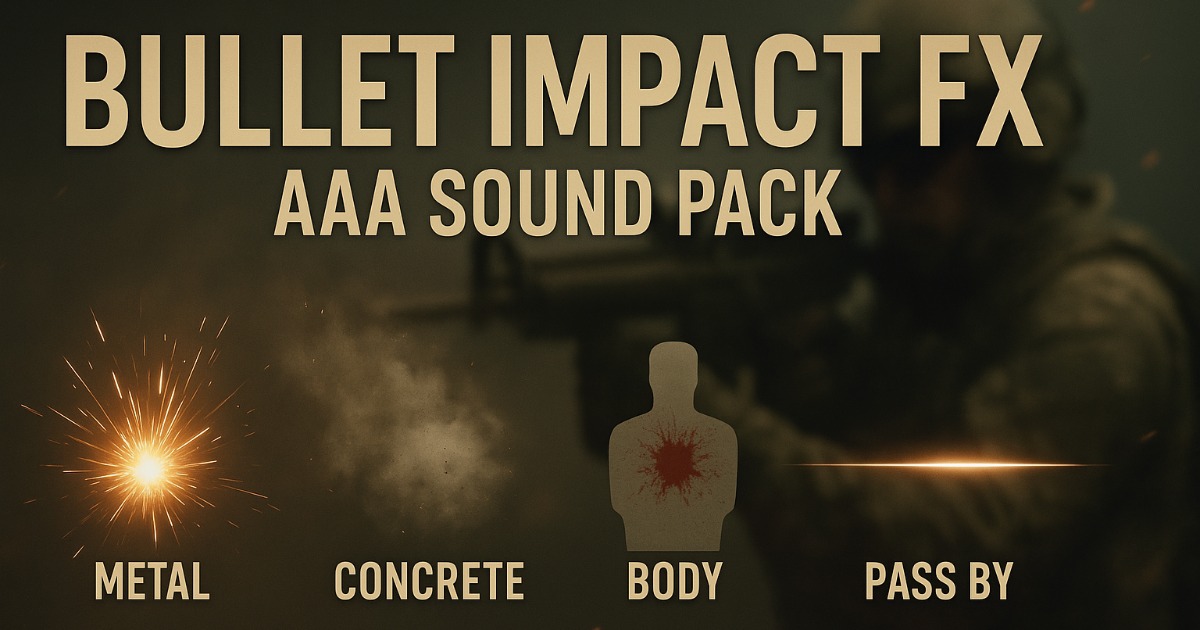 Bullet Impact FX – AAA Sound Pack | Audio Sound FX | Unity Asset Store