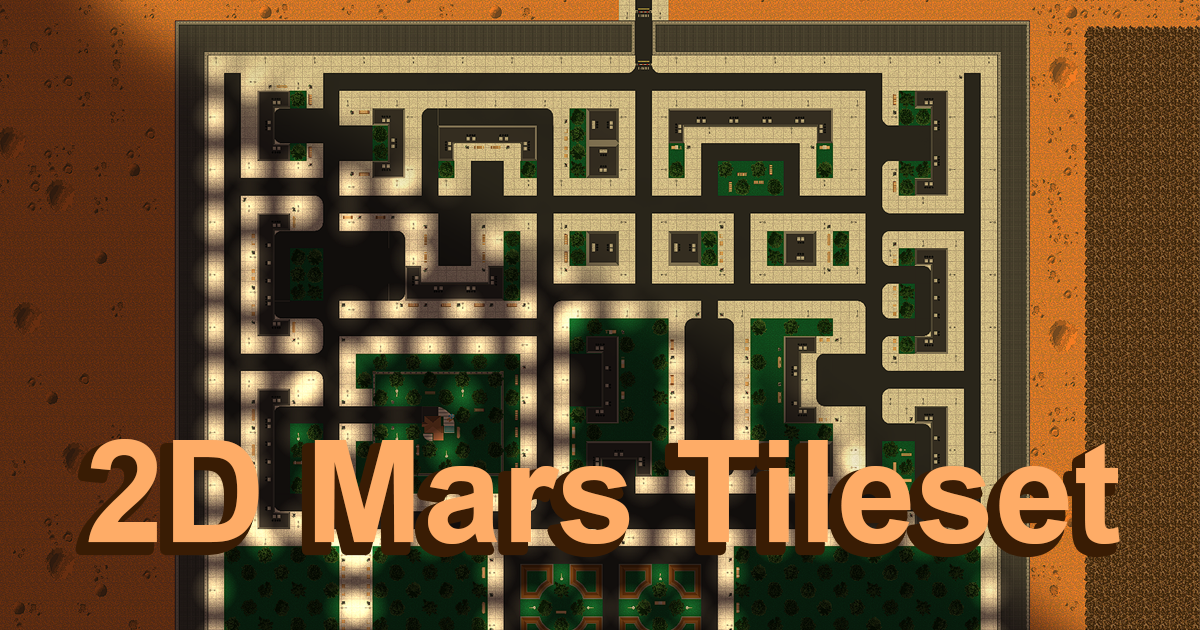 2D Mars Tileset | 2D Environments | Unity Asset Store