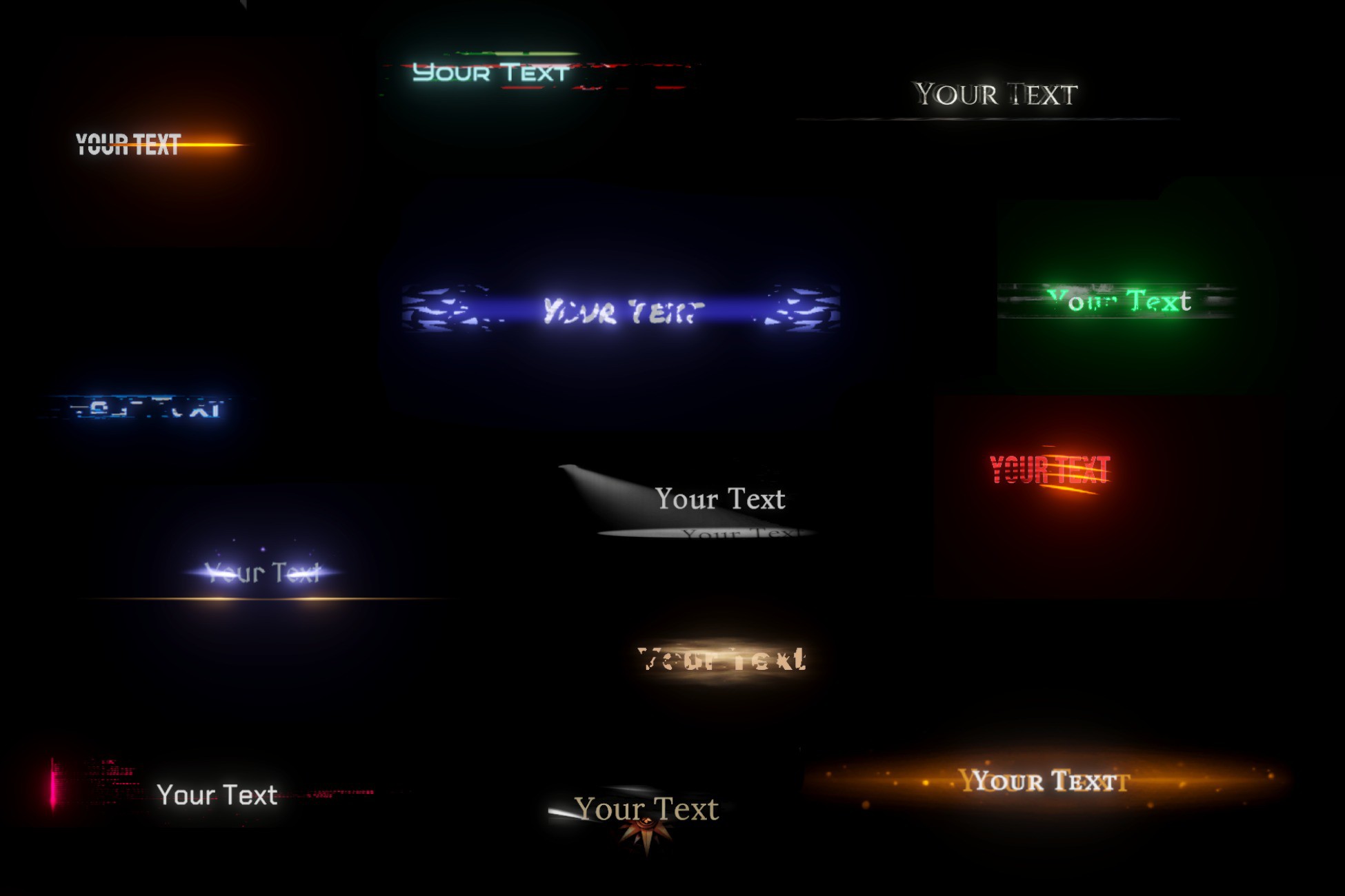 UI Text Effects Pack | 2D GUI | Unity Asset Store