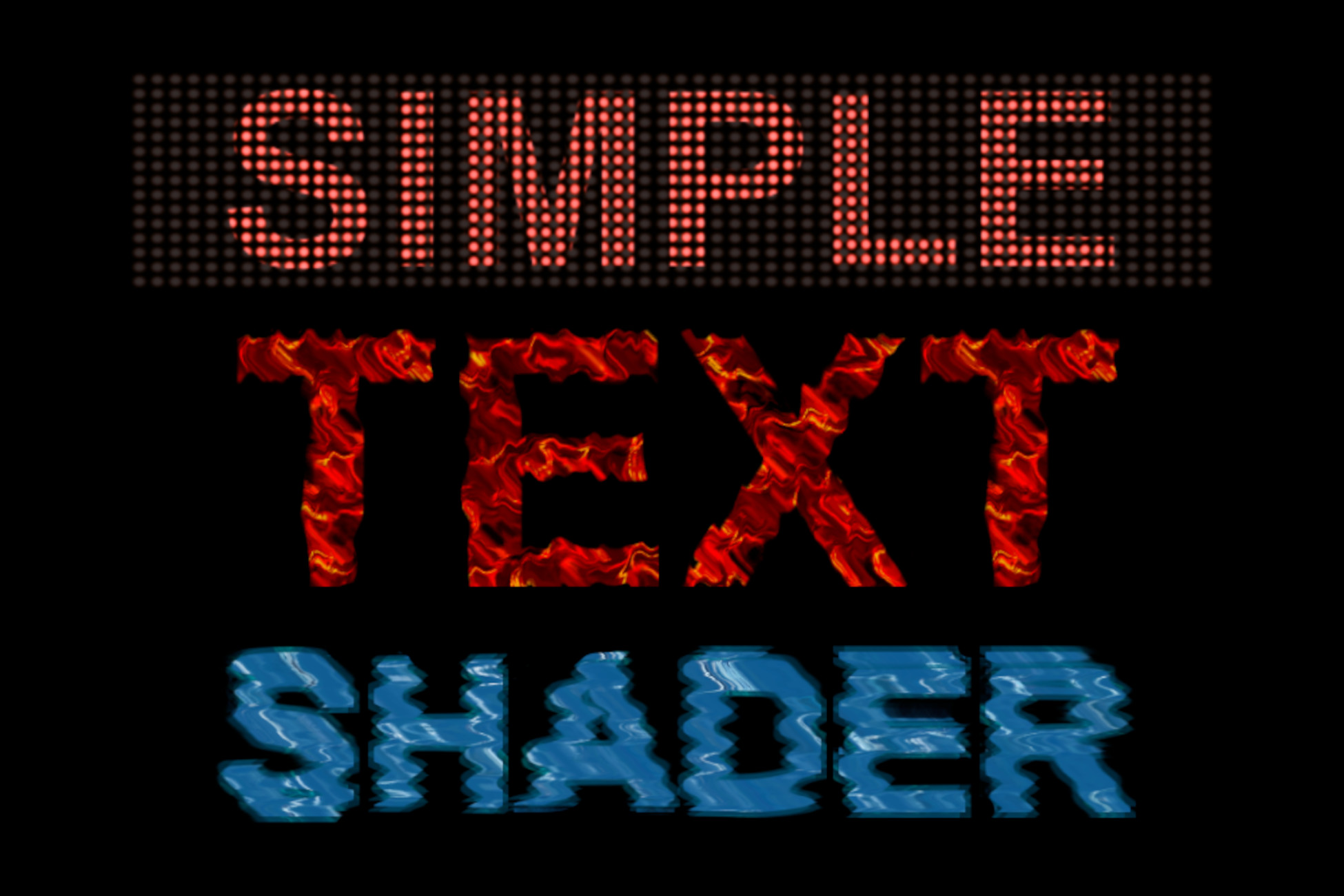 Simple Text Shader 2d Fonts Unity Asset Store 9901