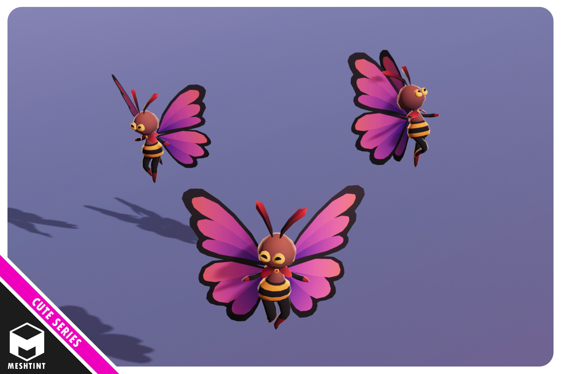 Butterfly Fairy Cute Series | 캐릭터 | Unity Asset Store