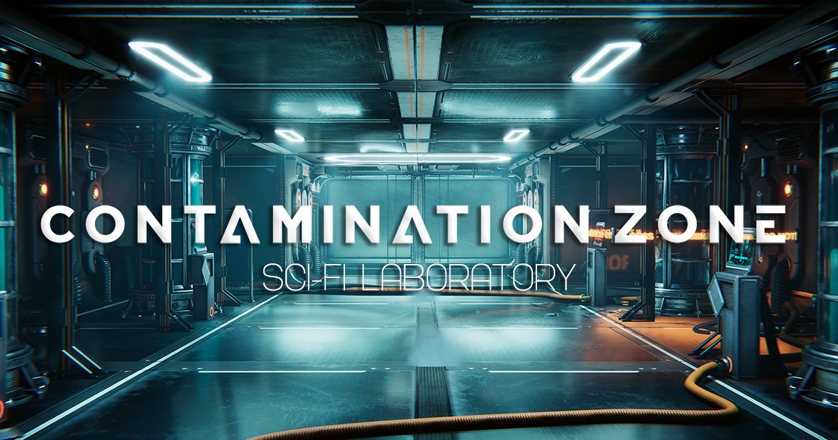 Contamination Zone | Sci-Fi Laboratory | 3D SF | Unity Asset Store