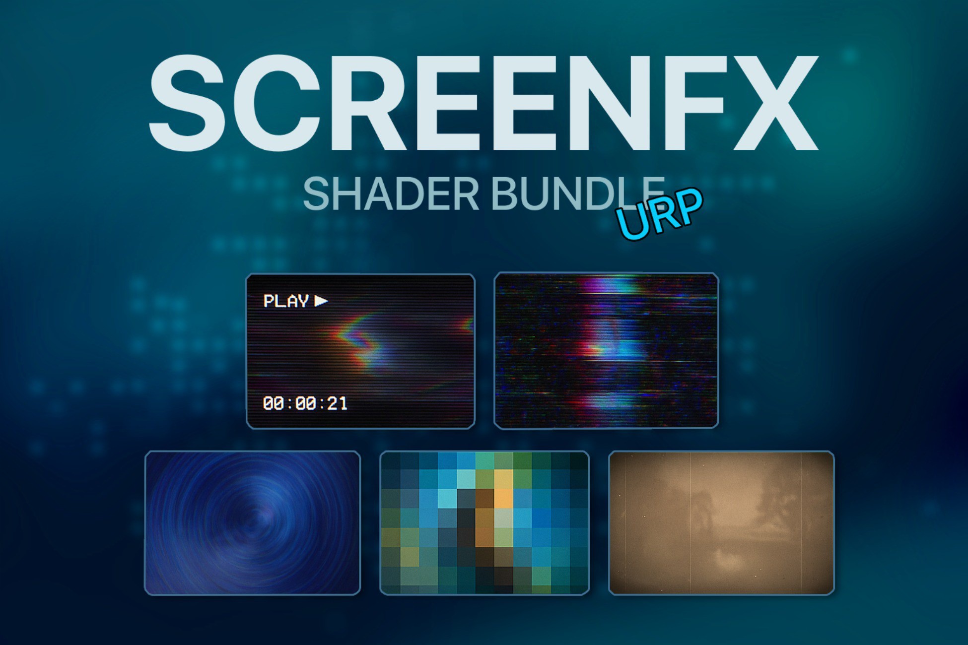 ScreenFX Shader Bundle URP - For Unity 6.0 | VFX Shaders | Unity Asset Store