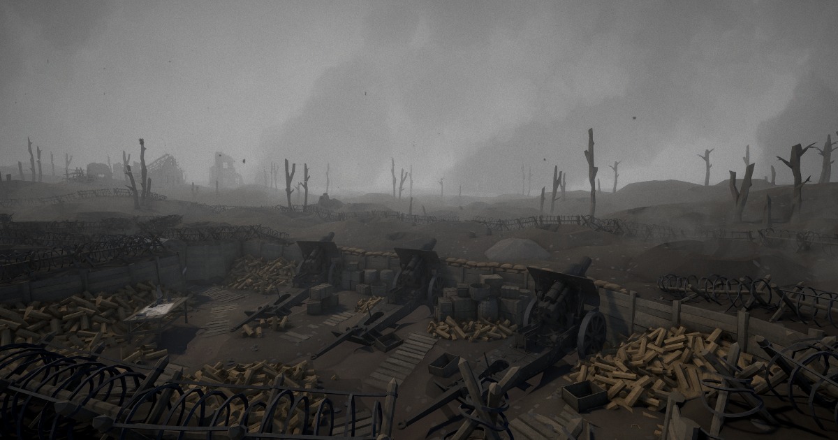 Stylized World War 1 - Western front | 3D Historic | Unity Asset Store