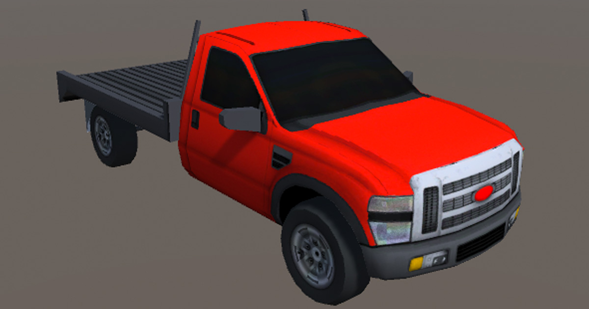 Mini Cargo Truck | 3D Land | Unity Asset Store