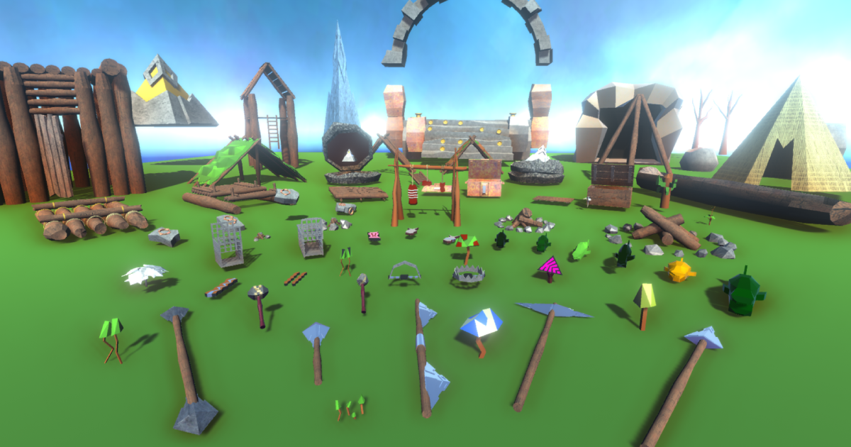 Survival Low Poly Set | 3D Props | Unity Asset Store