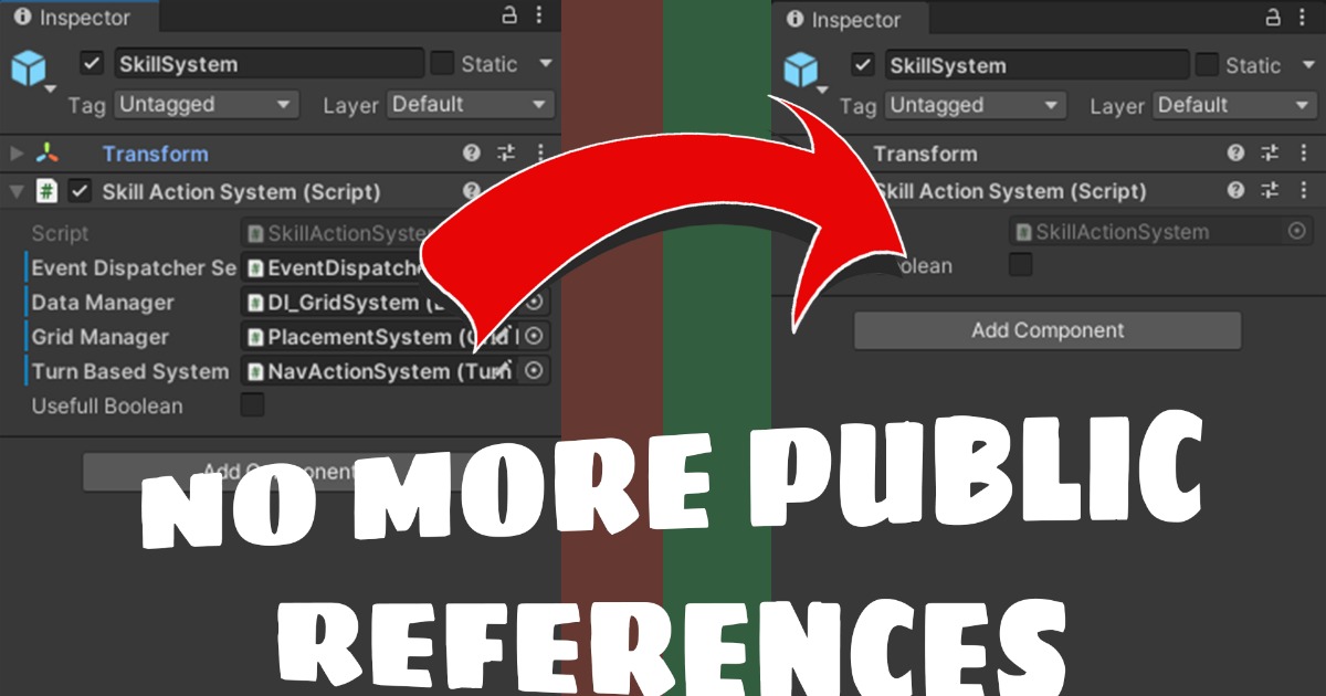 No More Public References - Final Dependency | Utilities Tools | Unity ...