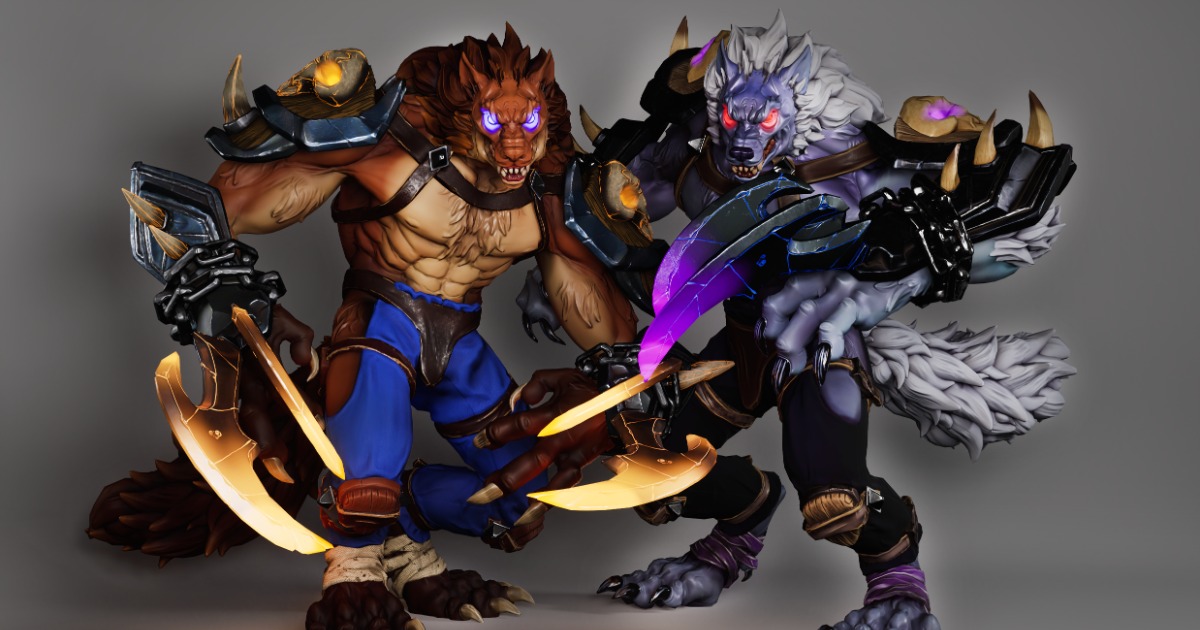 Stylized Wolf | 3D Characters | Unity Asset Store