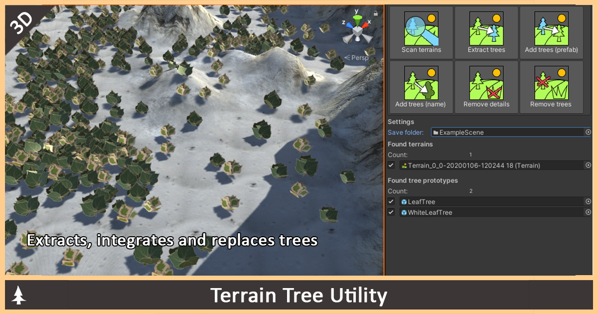 Terrain Tree Utility | Terrain | Unity Asset Store