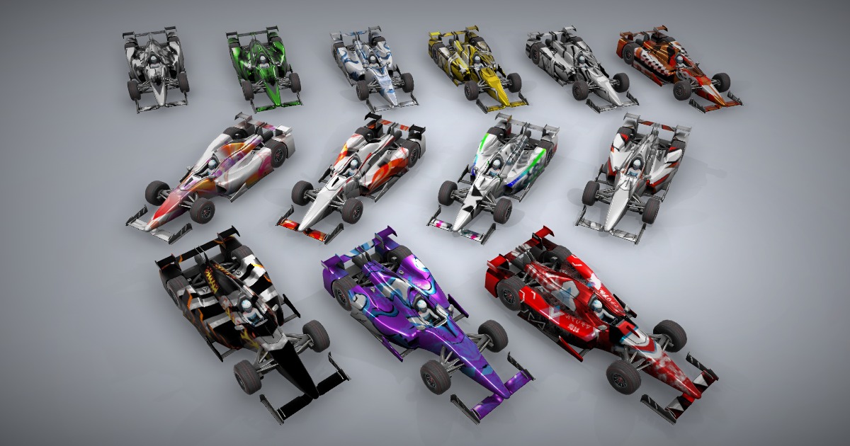 F1 Racing Car Model 3 | 3D Land | Unity Asset Store
