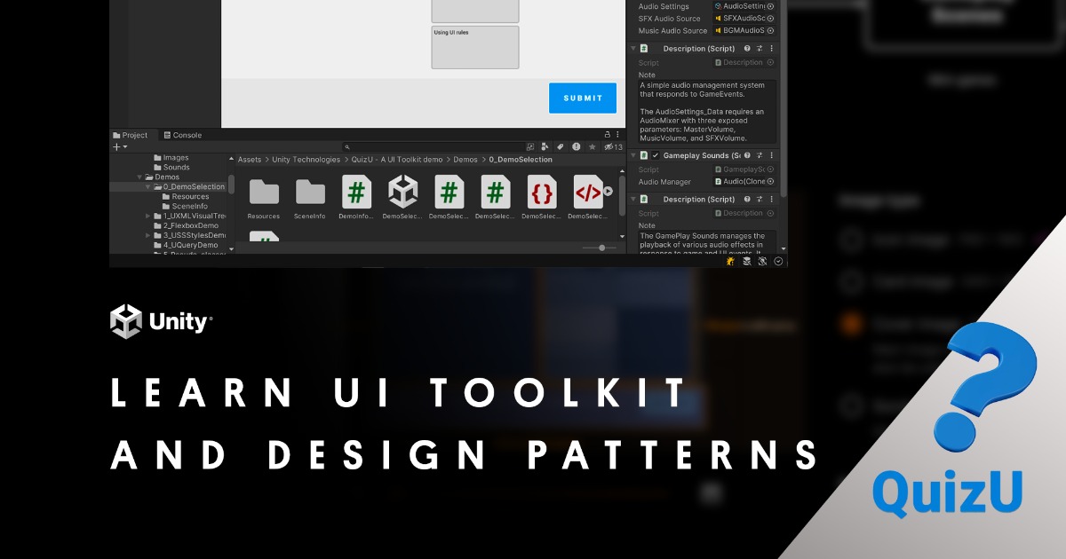 QuizU - A UI toolkit sample | Tutorial Projects | Unity Asset Store