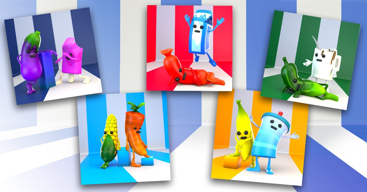 Fruit Characters | 3D Characters | Unity Asset Store