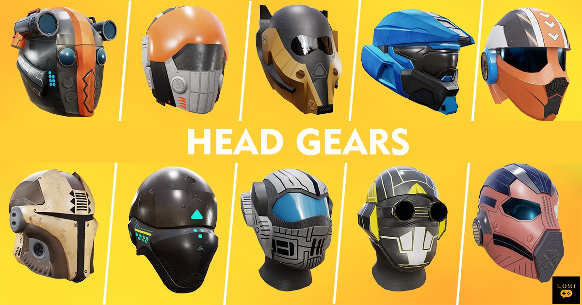 3D Helmets Pack | Props | Unity Asset Store