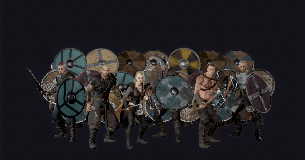 viking collection | Characters | Unity Asset Store
