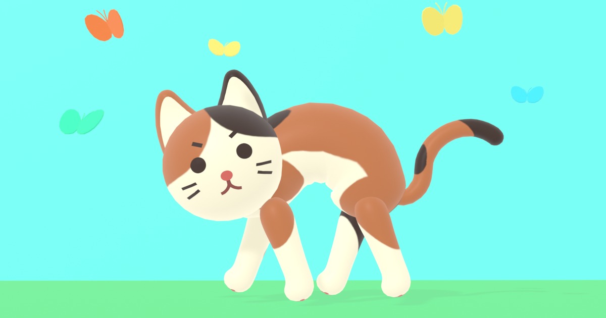 Simple Cat with Funny Animations Vol.1 | 3D Animals | Unity Asset Store