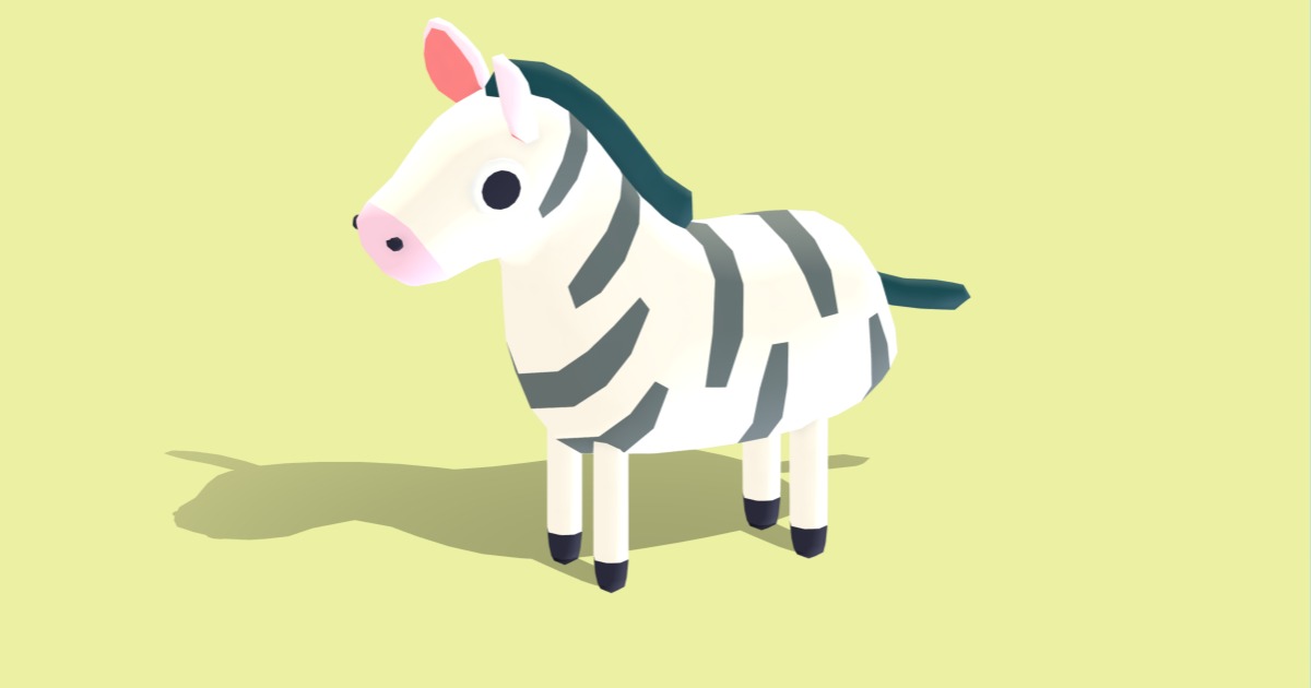 Zebra - Quirky Series | Characters | Unity Asset Store