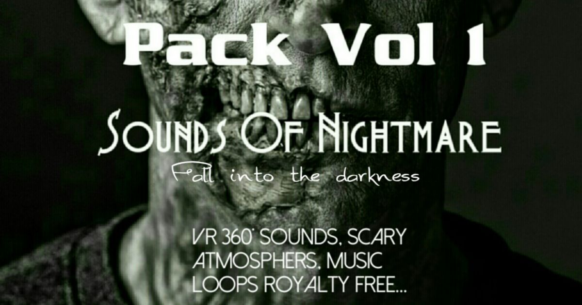 Sounds Of Nightmare Pack Vol 1 WAV | Sci-Fi Ambient | Unity Asset Store