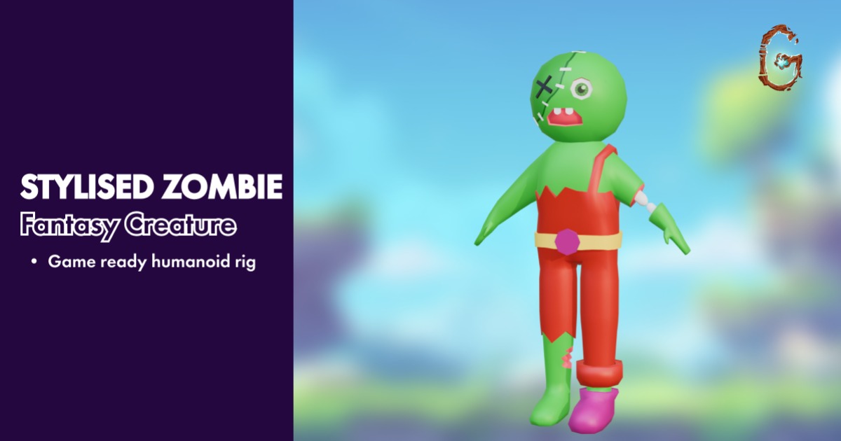 Stylised Zombie | 3D Humanoids | Unity Asset Store