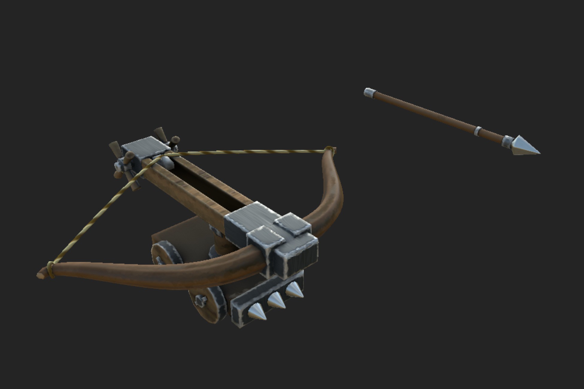 Balista Lowpoly | 3D Weapons | Unity Asset Store