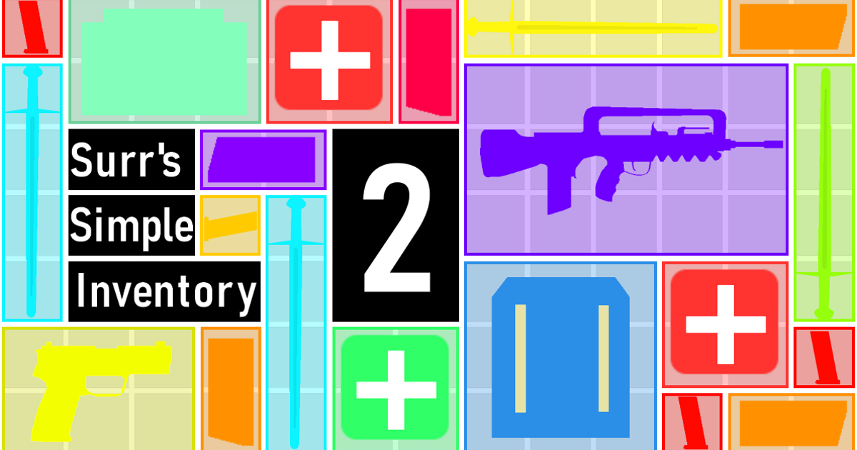 Surr's Simple Inventory 2 | GUI Tools | Unity Asset Store