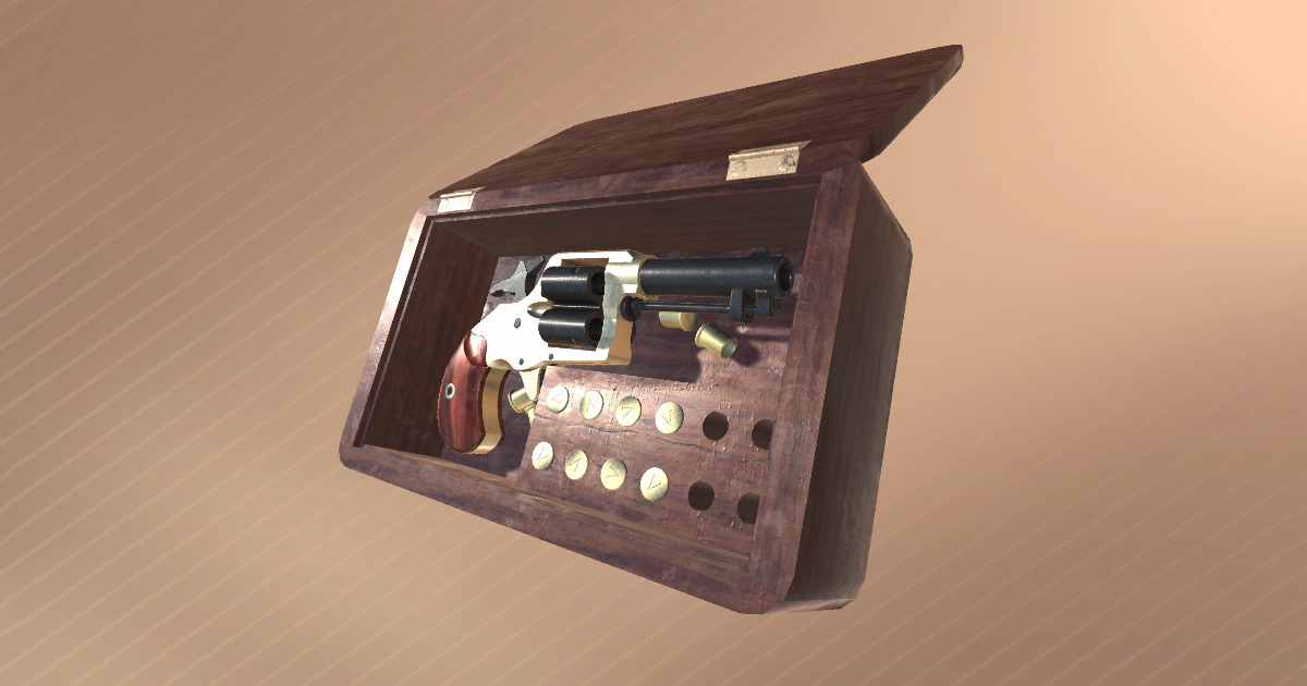 Colt House Revolver | 3D Guns | Unity Asset Store