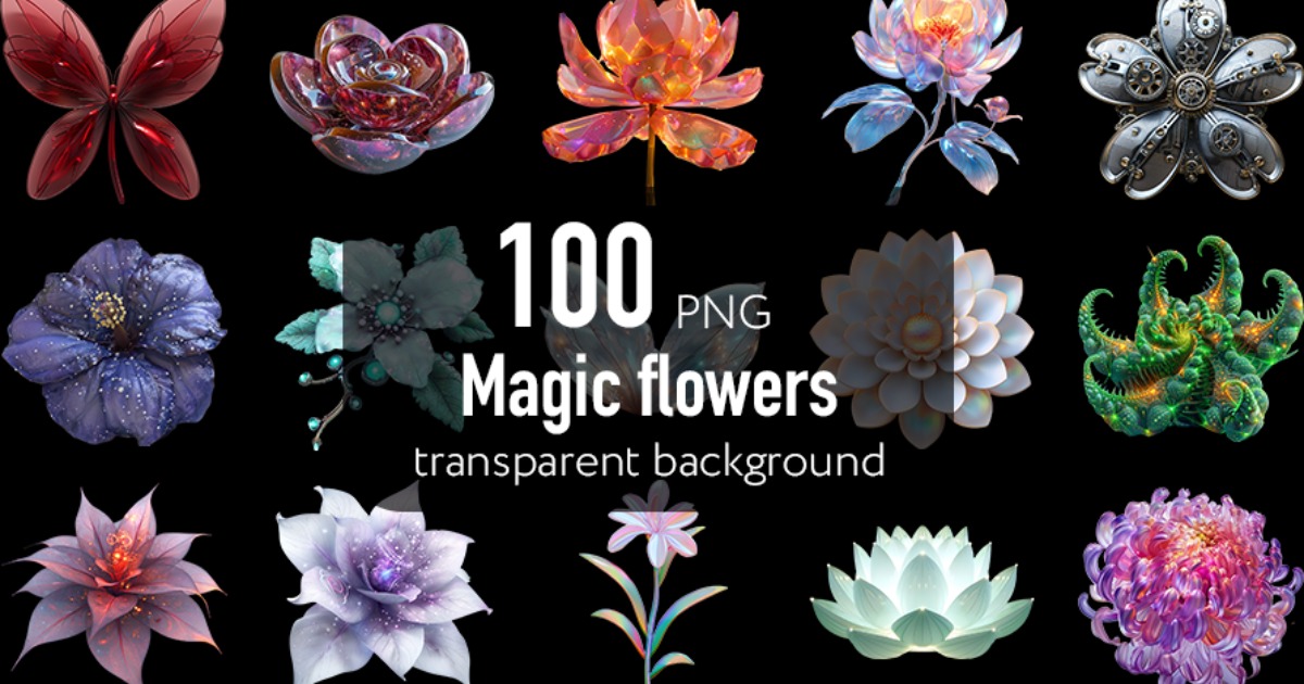 Magic flowers | 2D | Unity Asset Store