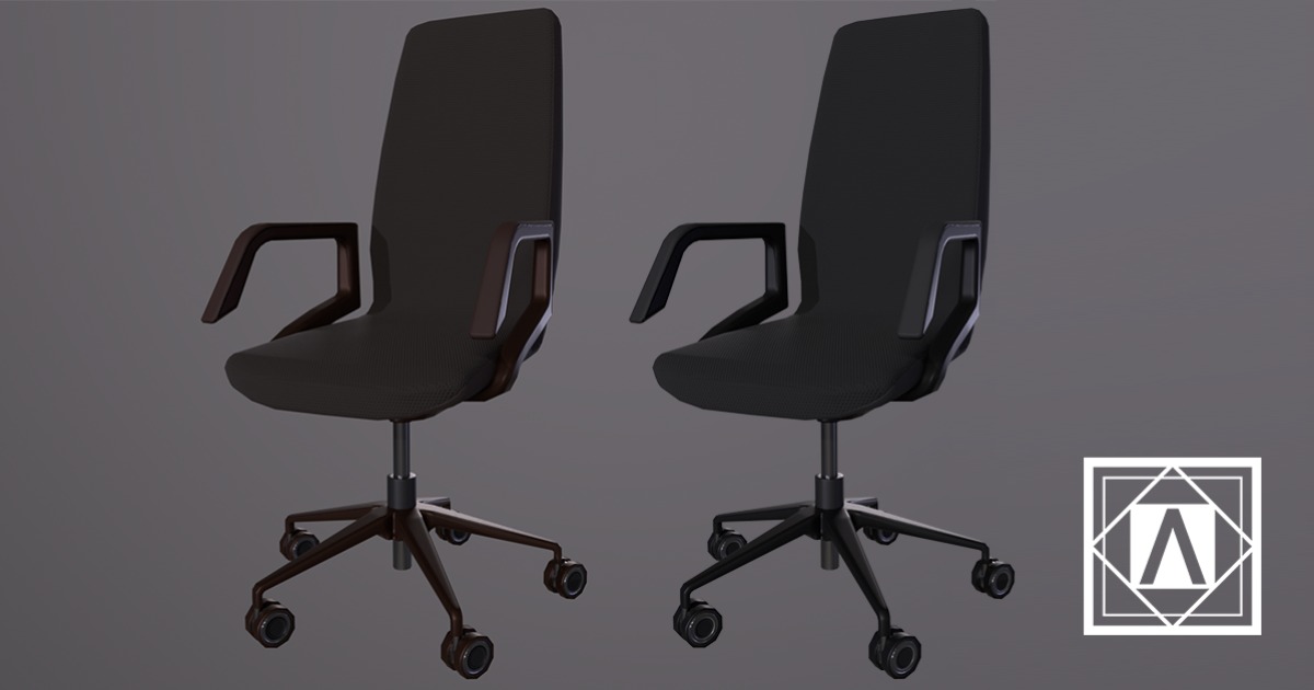 ASGS Interactable Desk Chair | 3D Furniture | Unity Asset Store
