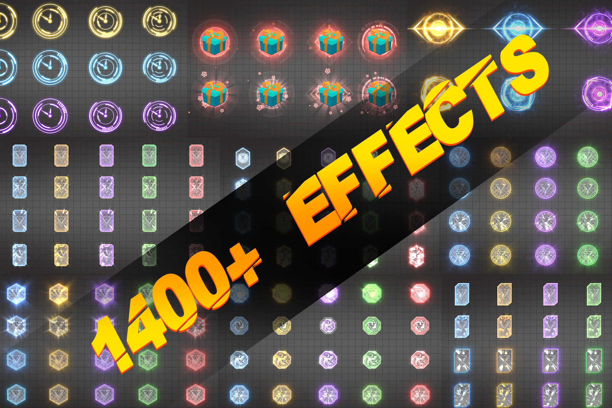 Slot VFX Vol 2 - UI Effect | 2D Textures & Materials | Unity Asset Store
