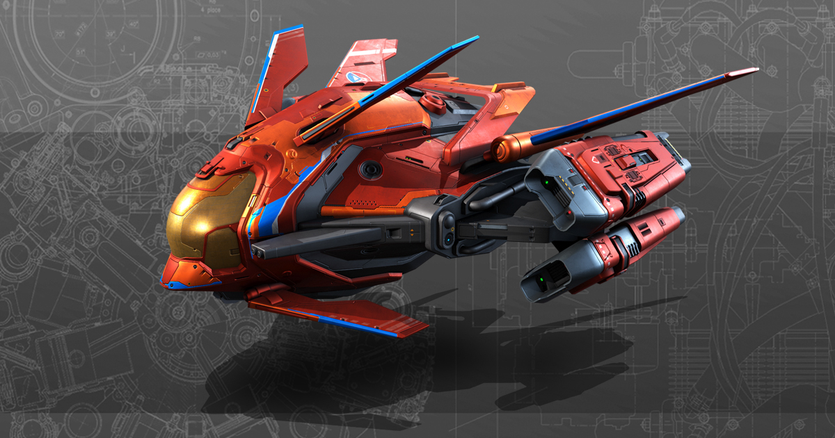 SPARROW Fighter Spacecraft | 3D Space | Unity Asset Store
