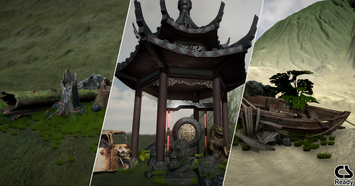 Forest Mega Props Pack Vol 1 | 3D Props | Unity Asset Store