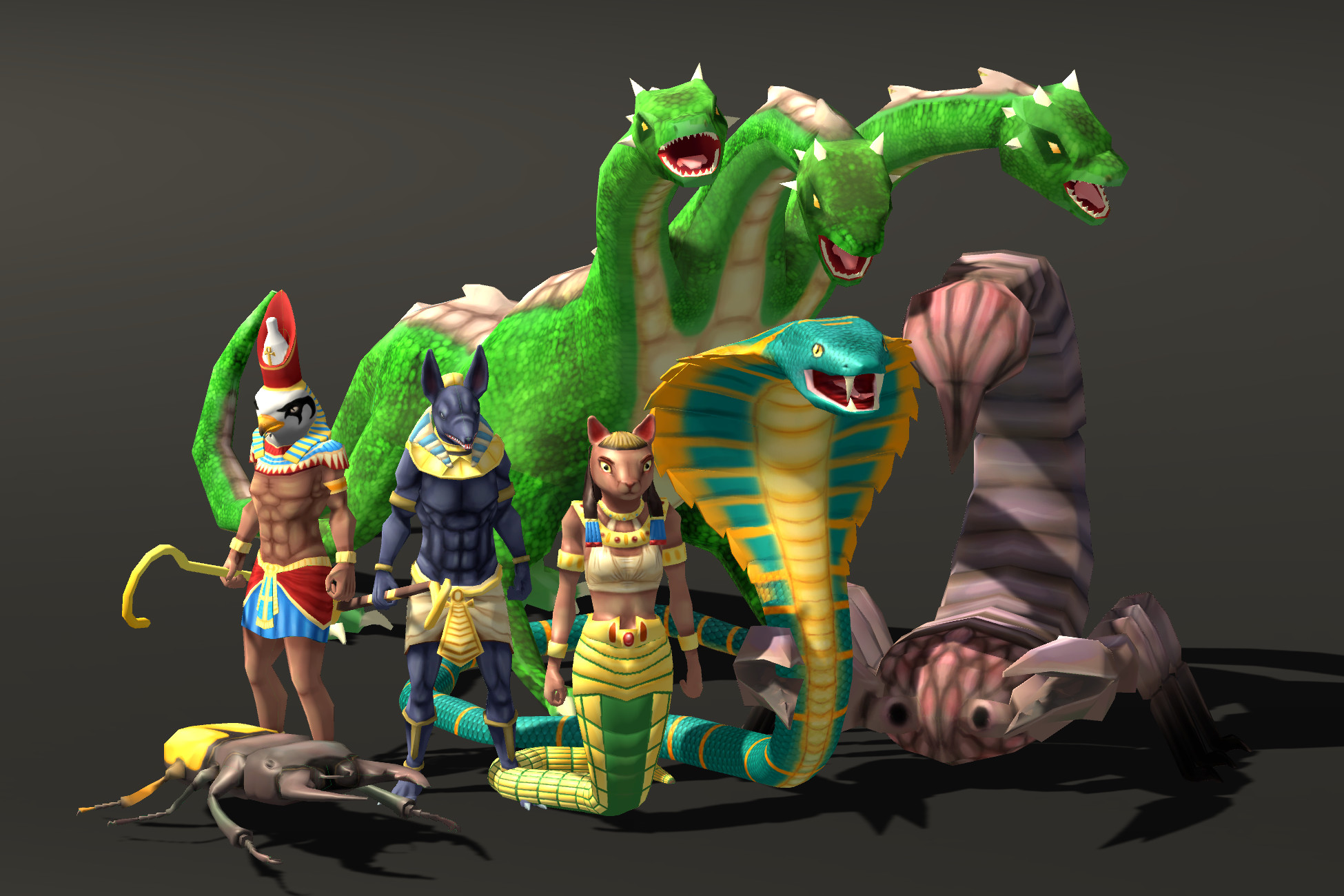 Medieval Fantasy HD - Monsters Bundle 4 | 3D Creatures | Unity Asset Store