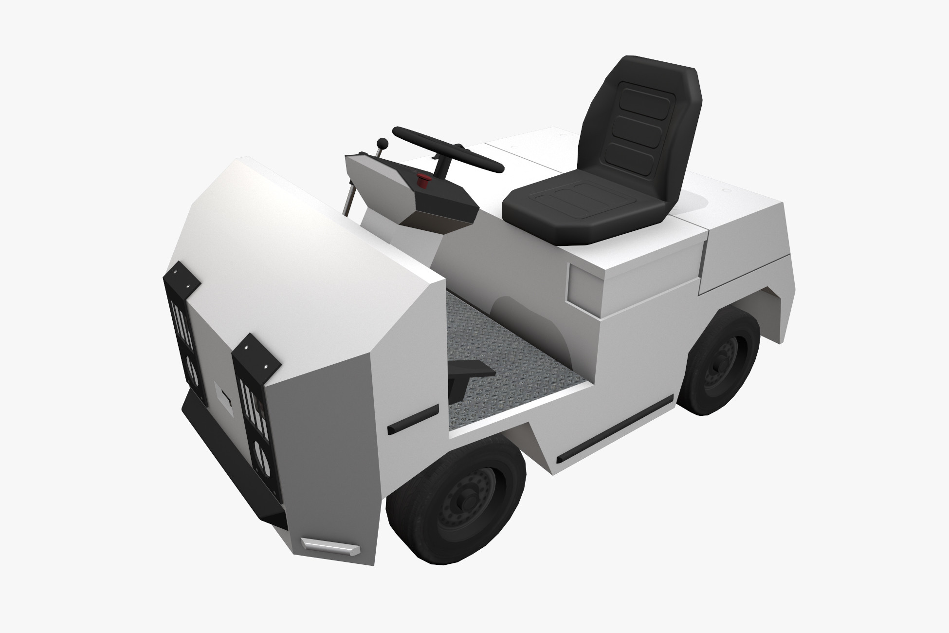 Baggage Tractor (354) | 3D Land | Unity Asset Store