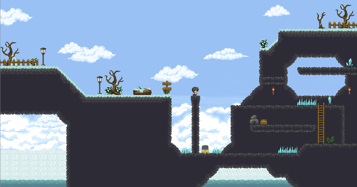 Platformer Nature´s Tileset | 2D Environments | Unity Asset Store