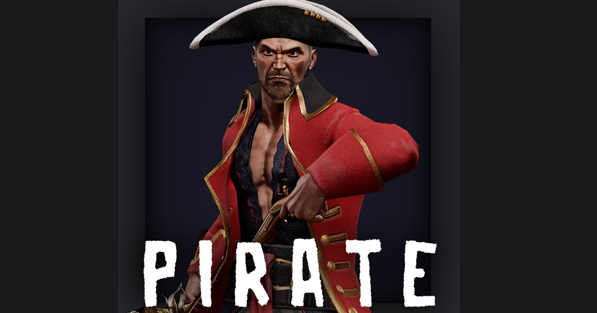 PIRATE_R3 | 3D Humanoids | Unity Asset Store