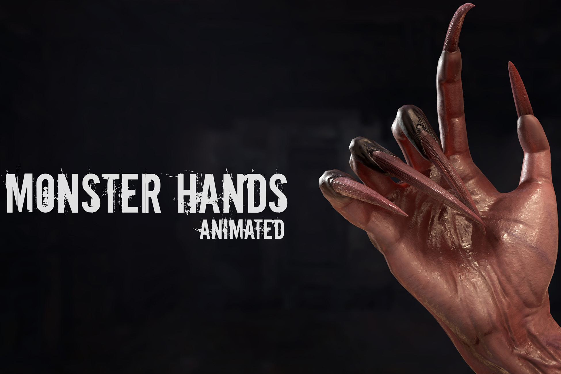 Monster Hands [Animated,Scripted] | Animation Tools | Unity Asset Store