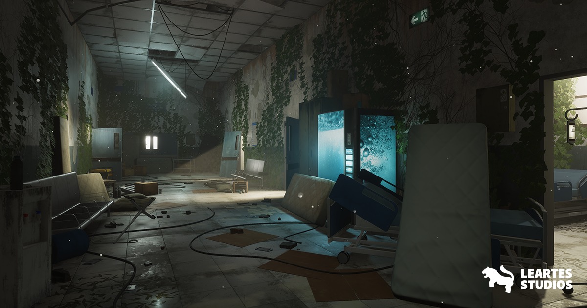 Abandoned / Post-Apocalyptic Hospital Environment | 3D Fantasy | Unity ...
