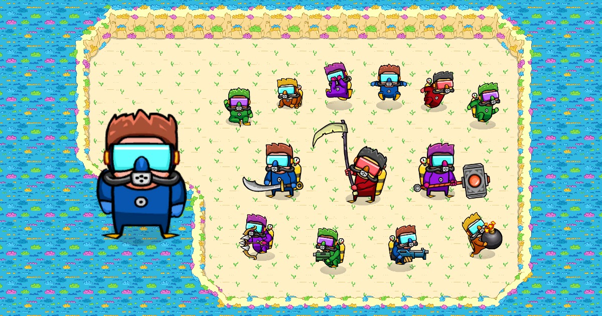 2D Character - Diver | 2D 캐릭터 | Unity Asset Store