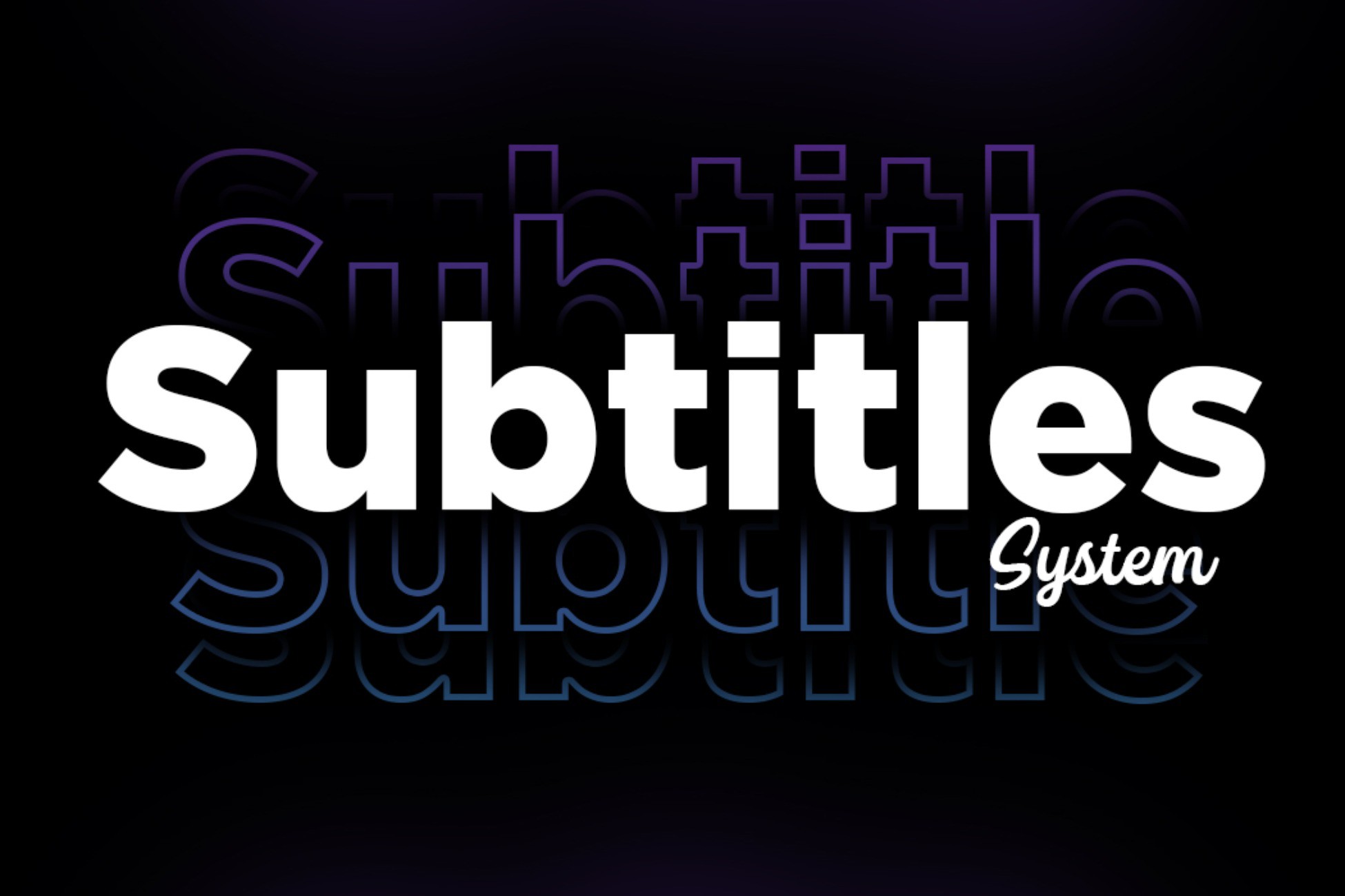 Subtitles System | GUI Tools | Unity Asset Store