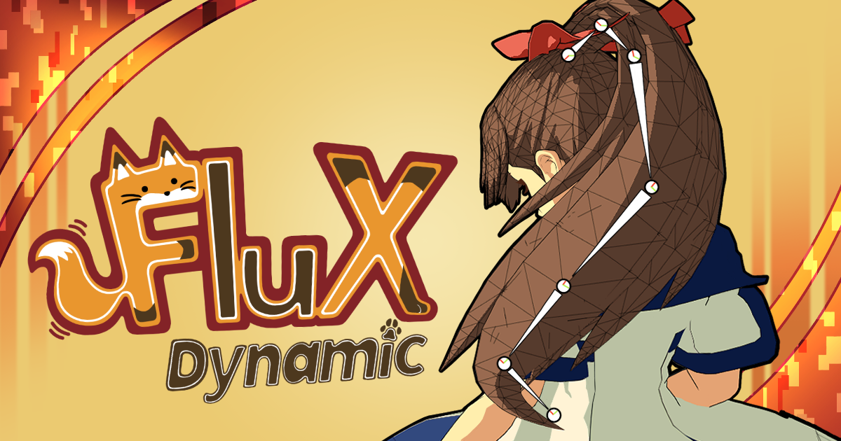 FluX Dynamic: hair skirt tail bone control tool | Animation Tools ...